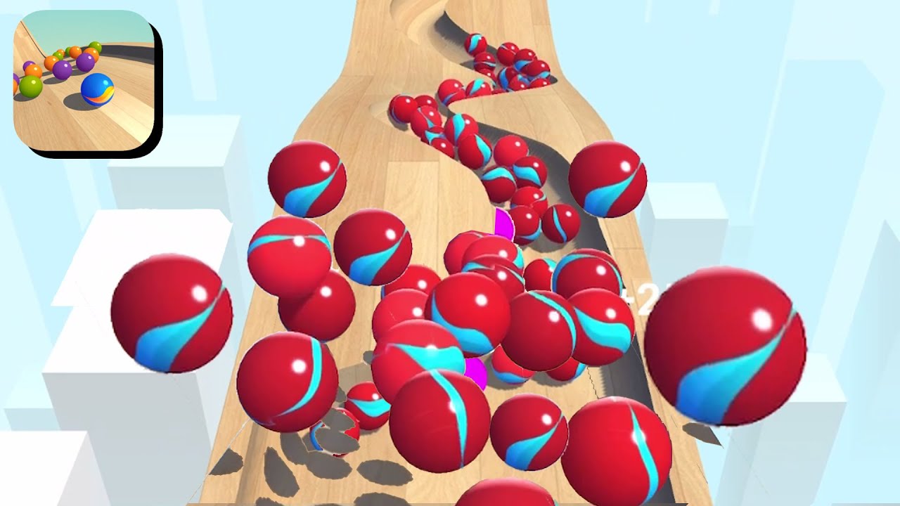 Marble Run Race - SpeedRun Gameplay ( Levels 1800 ) - YouTube