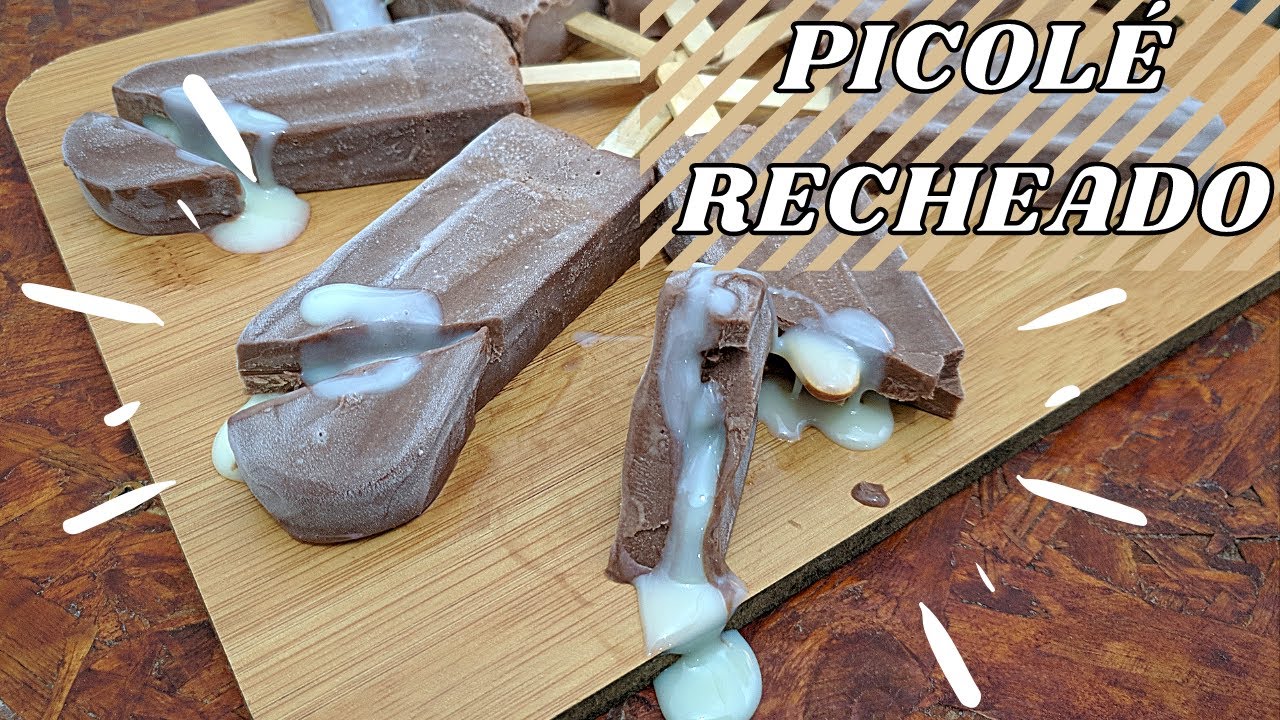 COMO FAZER PICOLÉ DE CHOCOLATE RECHEADO, POR RAFAEL PAIVA - YouTube