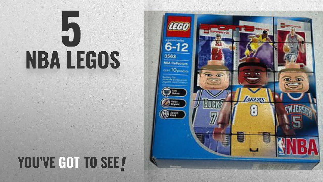 Top 10 NBA Legos [2018]: Lego NBA Collectors # 4 (3563) - YouTube