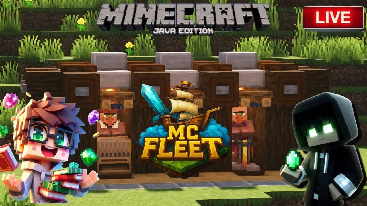 Making Craziest Base In Mc FLEET Day 2 #minecraft #mcfleet - YouTube