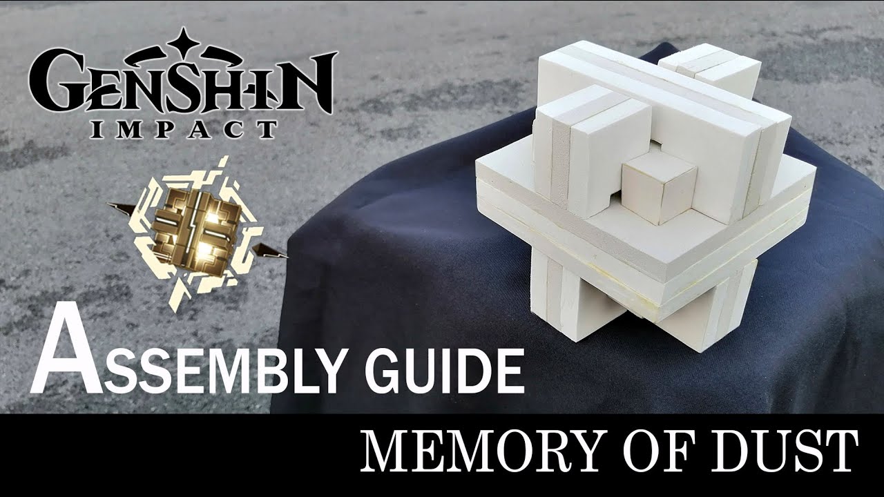 Genshin Impact - Memory of dust Assembly Guide , 尘世之锁 Digital Template ...