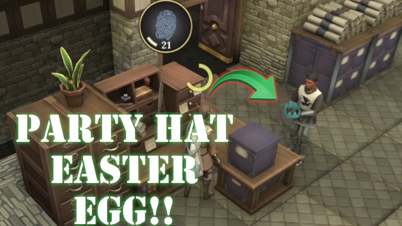 Brighter Shores - RuneScape Party Hat Easter Egg - YouTube
