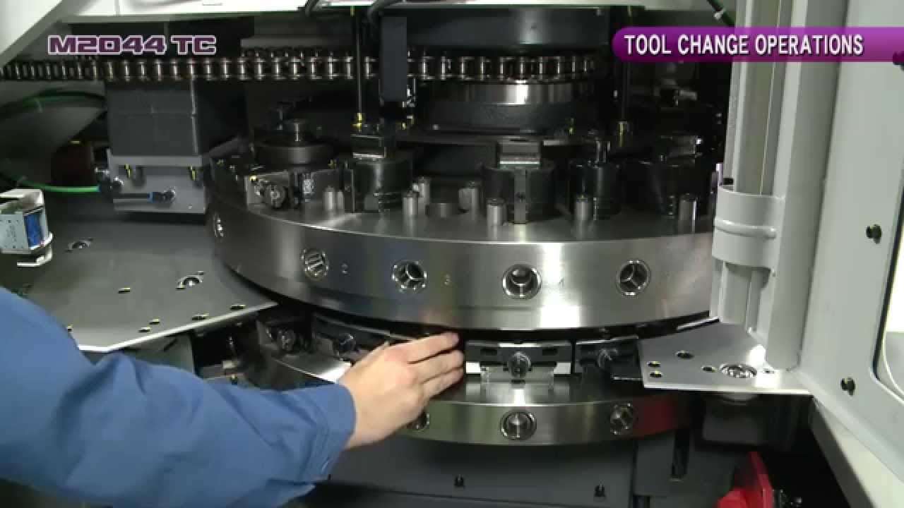 Muratec M2044TC Punching Machine - YouTube