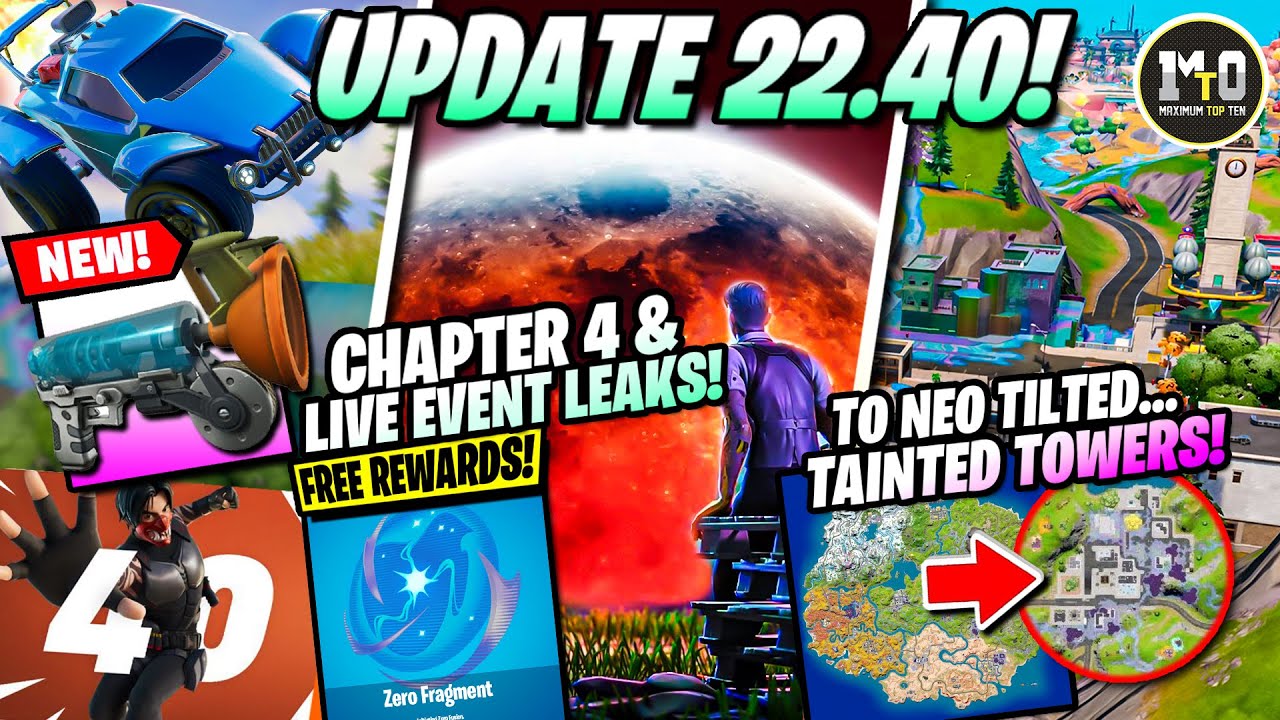 ΦΤΑΣΑΜΕ ΣΤΟ ΤΕΛΟΣ.. UPDATE 22.40 🌌 CHAPTER 4 & EVENT LEAKS, ΑΛΛΑΞΕ ΤΟ ...