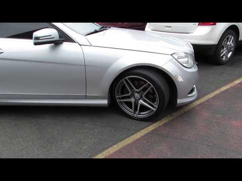 2010 MERCEDES C350 WITH CUSTOM 18 INCH AMG RIMS & TIRES