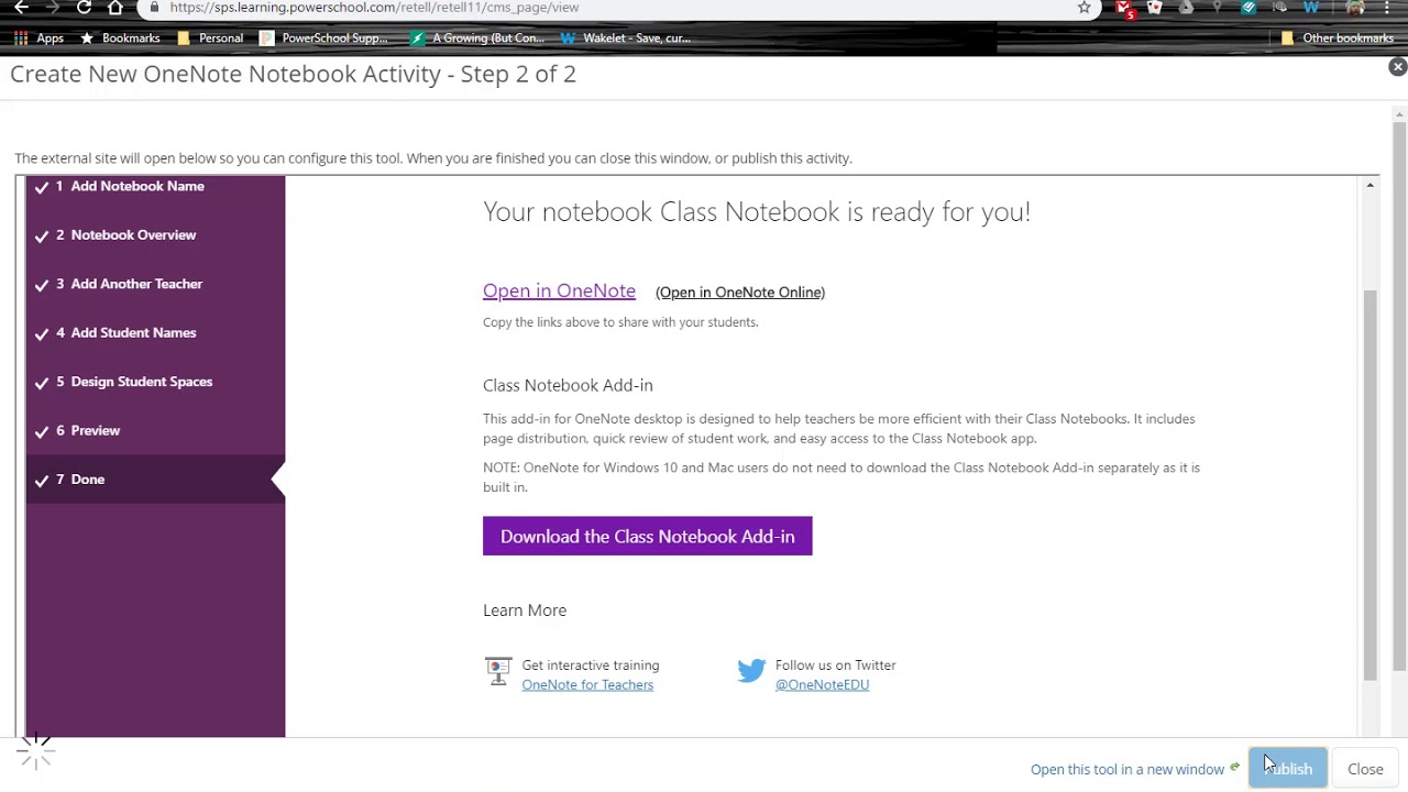 Setting Up a Class Notebook - YouTube