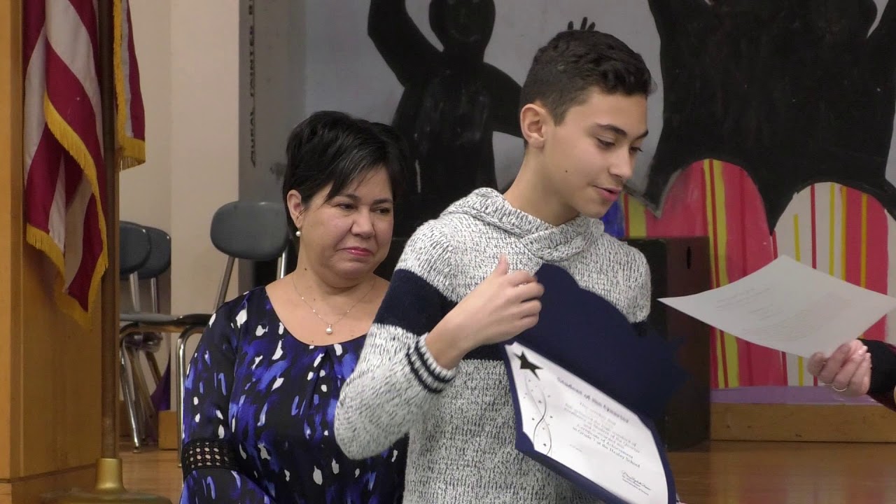 Student of Qtr. - Healey School - 2/8/18 - YouTube