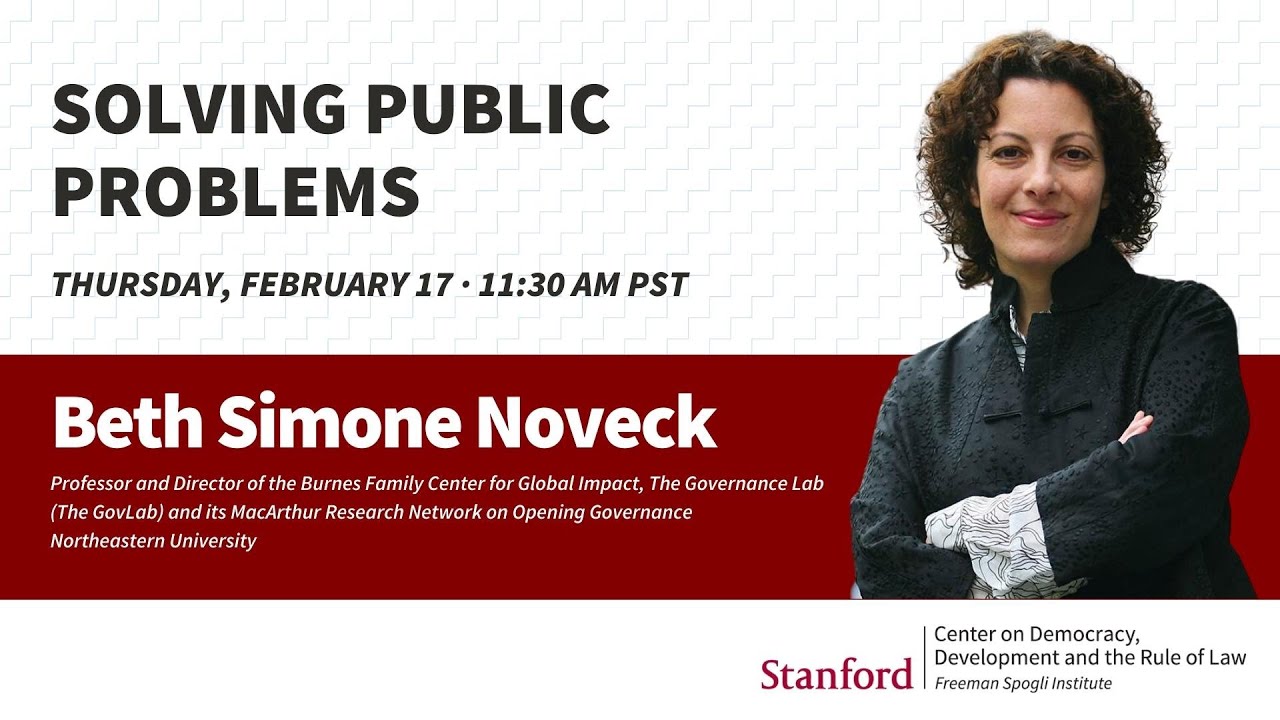 Solving Public Problems - YouTube