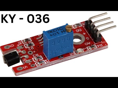 KY 036 Metal touch or Human body touch sensor - YouTube