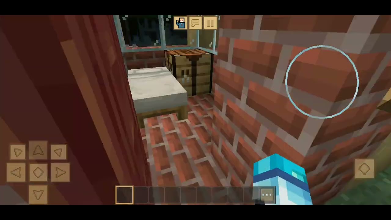 creé una casa de ladrillos en minecraft - YouTube