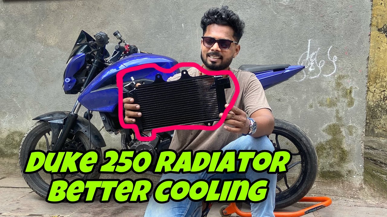Duke 250 Radiator In Pulsar Ns 260🔥🔥🔥 (Part-3) - YouTube