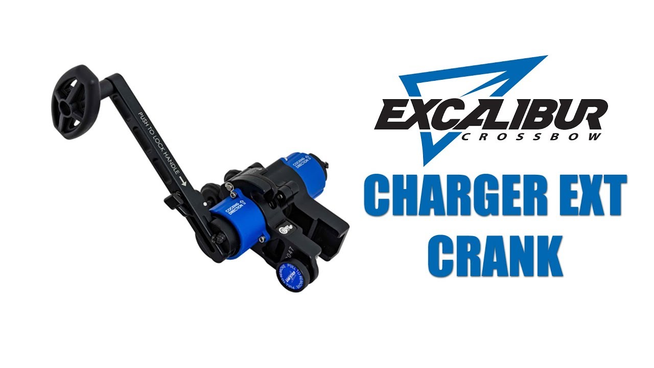 Excalibur Charger EXT Silent Crossbow Crank - YouTube