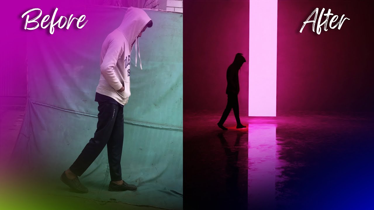 Blender green screen vfx before and after 🔥 - YouTube