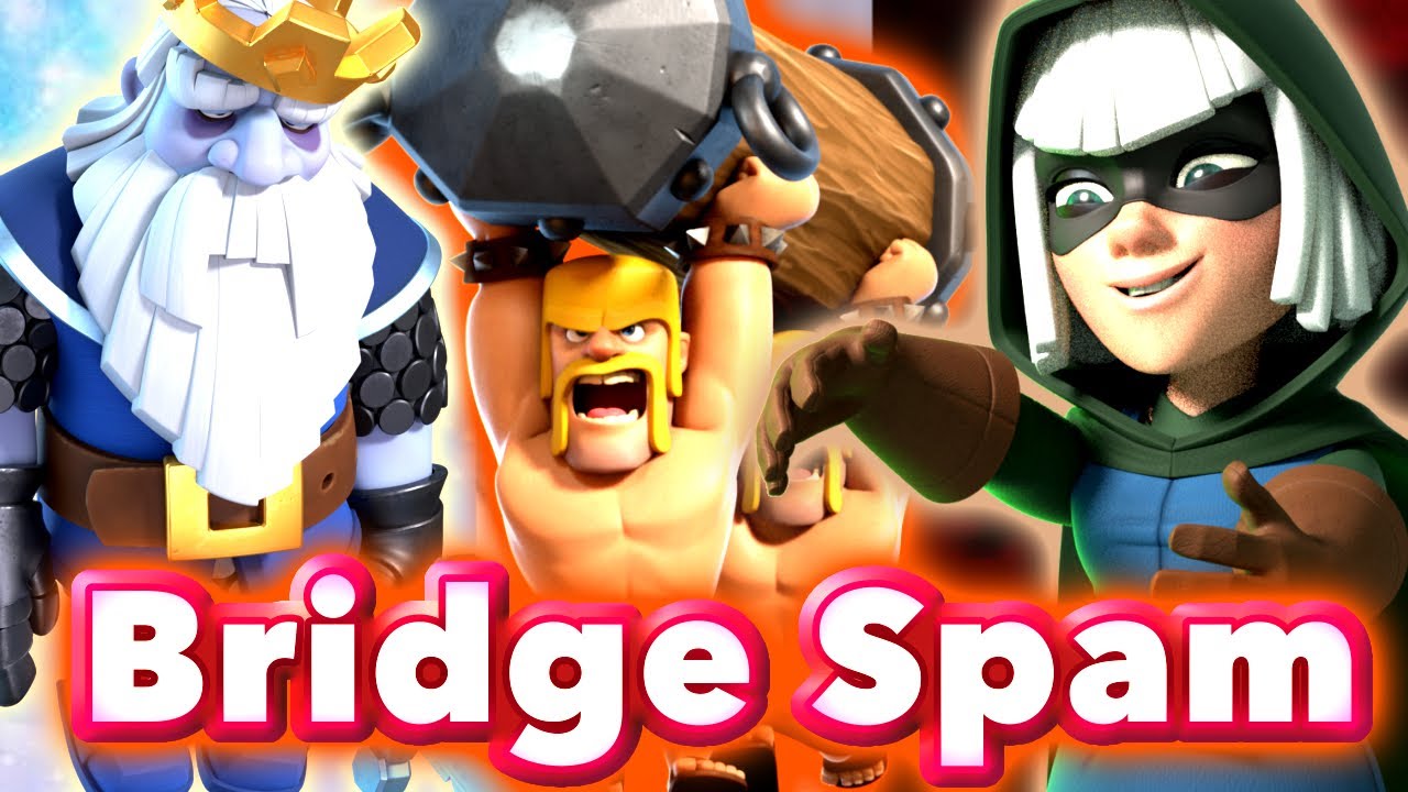 Go Top1 with Knight Bridge Spam deck💪-Clash Royale - YouTube