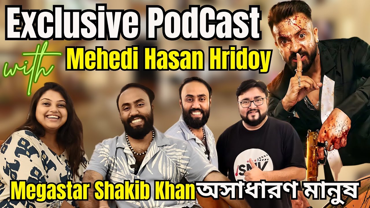 Exclusive Podcast Director of Borbaad Mehedi Hasan Hridoy | Megastar ...