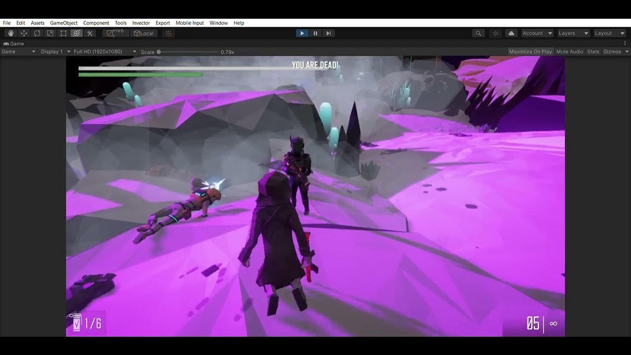 MY game Dead Dreams, Synty Studios, Invector TPC, Arturia Pigments, Microfreak, MPC One, Unity ...