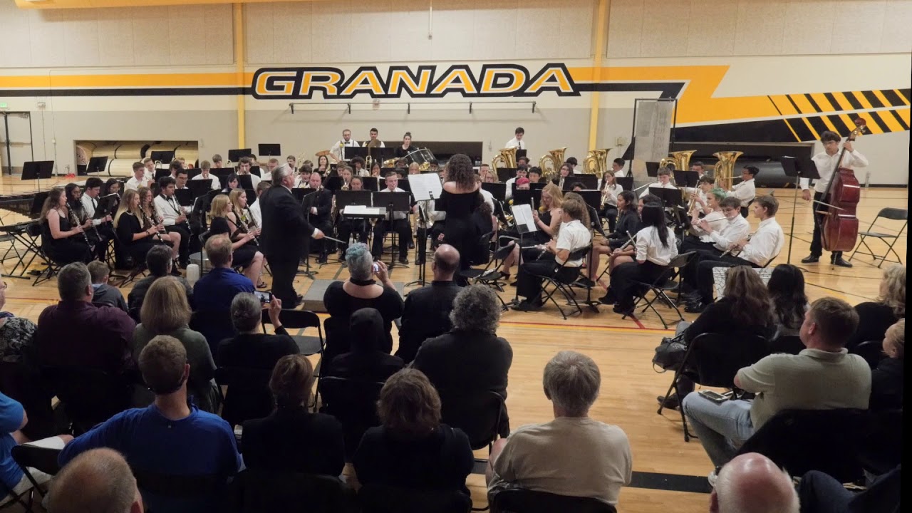 GRANADA HIGH SCHOOL SYMPHONIC BAND 2018 - YouTube