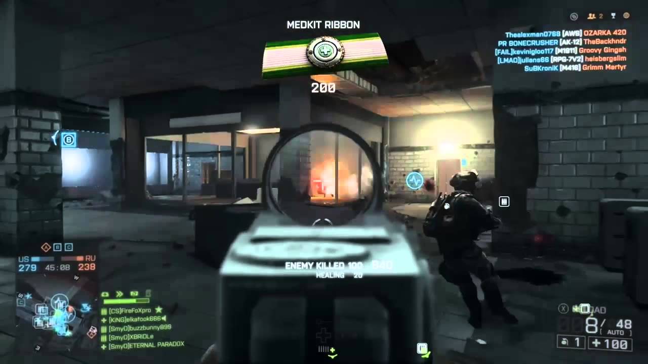 BF4 2 x 1k points plays - YouTube