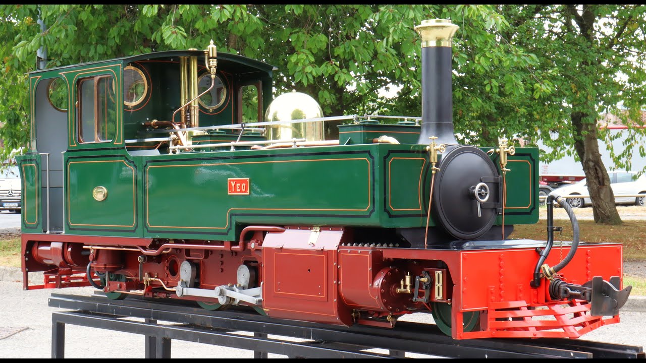 7 1/4 inch gauge Manning Wardle 2-6-2T "Yeo" - YouTube