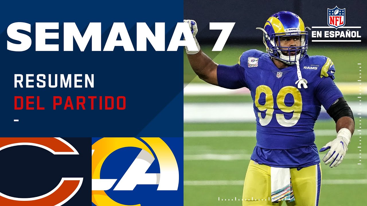 ¡Los Rams se lucieron ante los Bears en el Monday Night! | Highlights ...