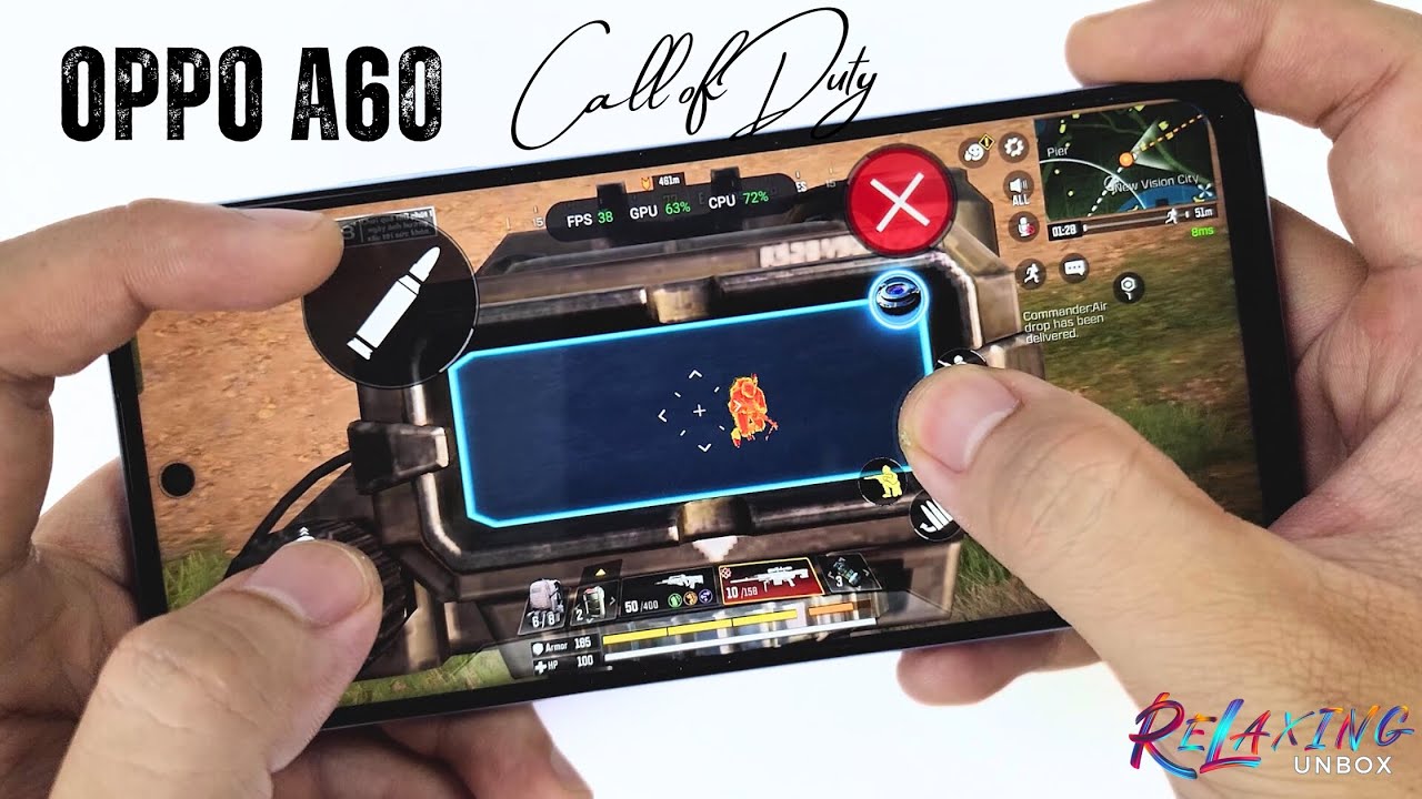 OPPO A60 Call of Duty Mobile Battery Drain test CODM | Snapdragon 680 ...