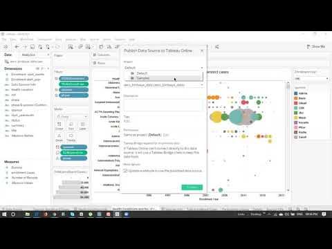 Embedded Data Source Vs Published Data Source in Tableau - YouTube