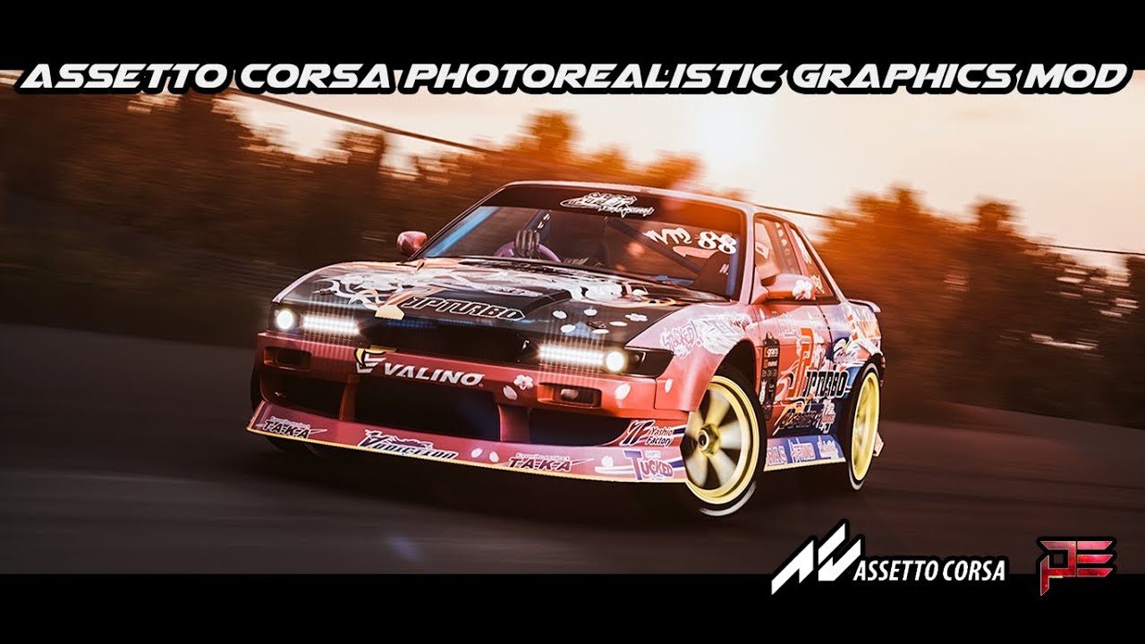 Assetto Corsa Photorealistic Graphics Mod Cinematic [4K] - YouTube