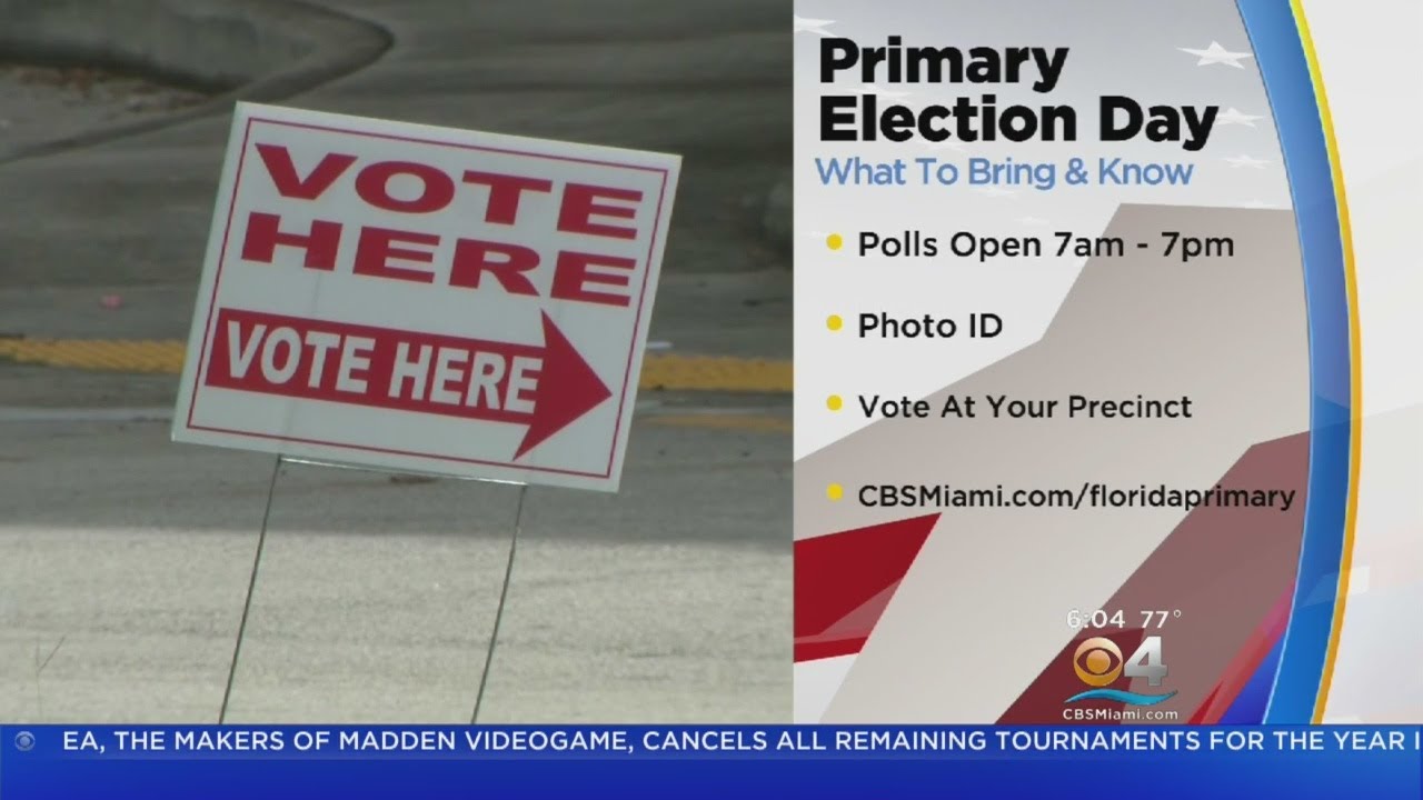 It's Primary Election Day: Polls Are Now Open - YouTube