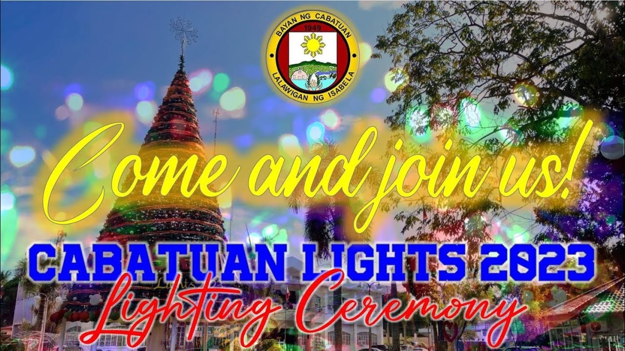Cabatuan Isabela! Cabatuan lights 2023 - YouTube