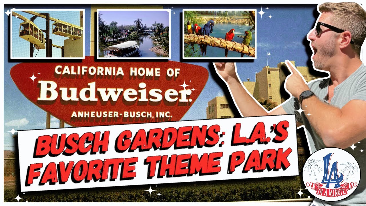 Remember Busch Gardens?!! L.A.’s Favorite Theme Park! - YouTube