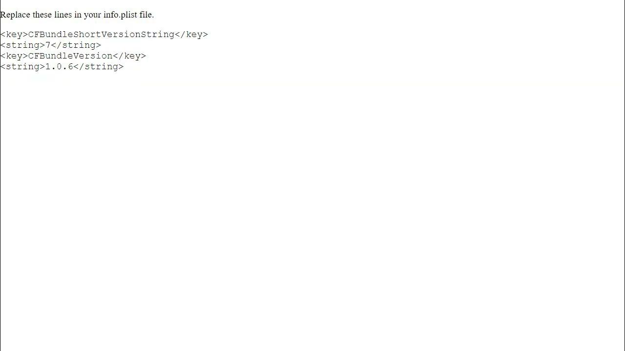 Flutter iOS app version and build number not updating when Archiving in xCode - YouTube