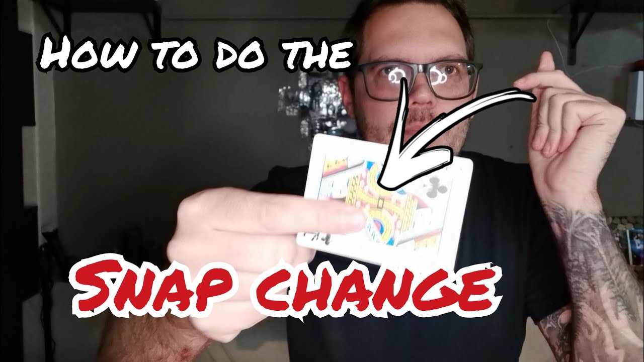 How To Do Snap Color Change. Amazing color change. - YouTube