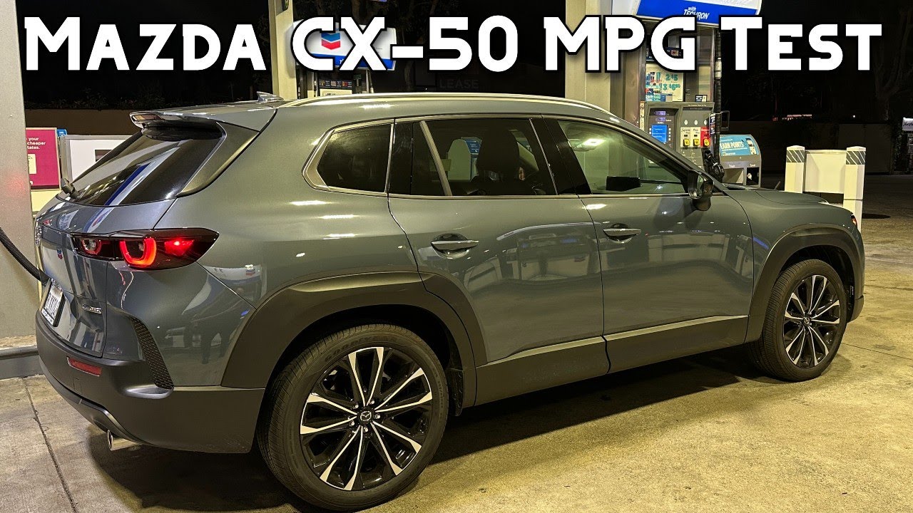 Mazda CX-50 Real World Highway MPG Test - YouTube
