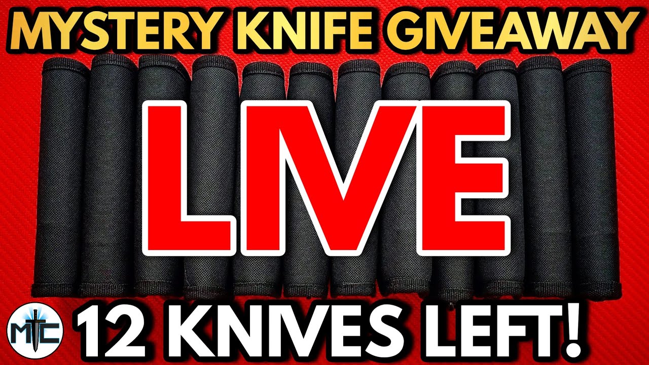Metal Complex MYSTERY KNIFE GIVEAWAY LIVE! 12 KNIVES LEFT! + Knives & Knonsense & Other Stuff ...