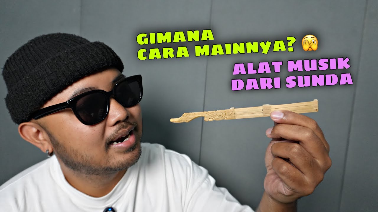 Nyoba Beli Alat Musik Tradisional Suku Sunda KARINDING - YouTube