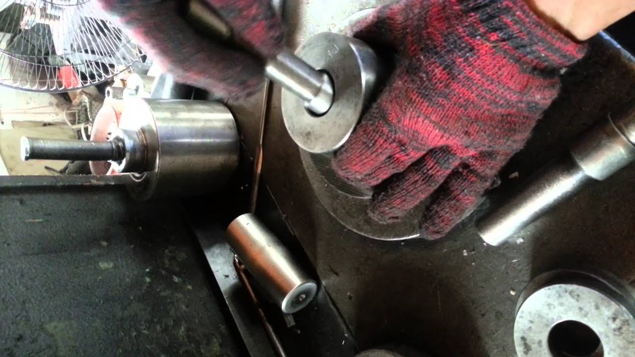 test ID and OD for DU bushing - YouTube