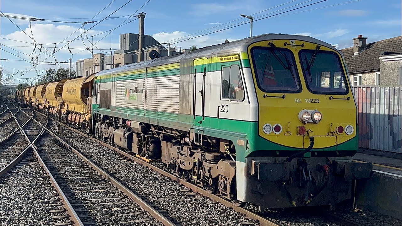 *RARE*Double Headed Class 201’s Passes Howth Junction and Portmarnock ...