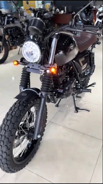 KEEWAY CLASSIC SR 125 RETRO BLACK - YouTube