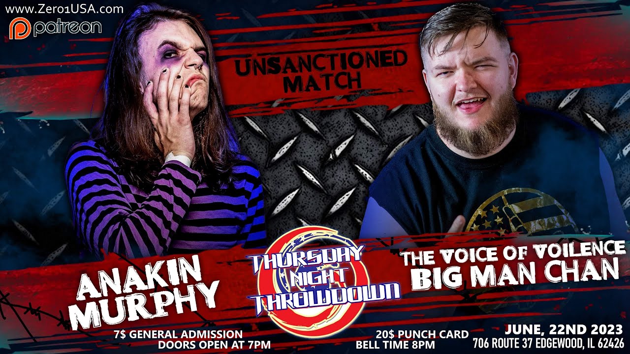 FREE MATCH | Anakin Murphy VS. Big Man Chan (6-22-23) - YouTube