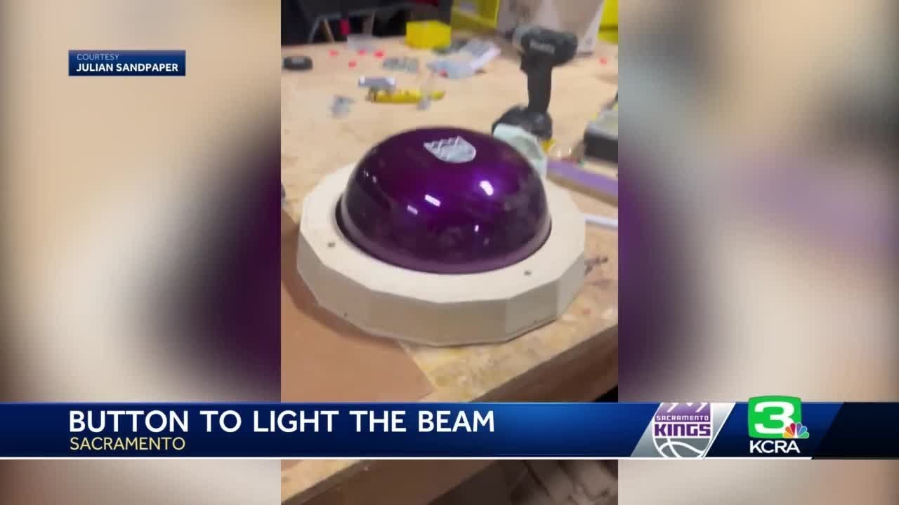 Meet one of the artists behind the beam button at the Kings Playoff ...