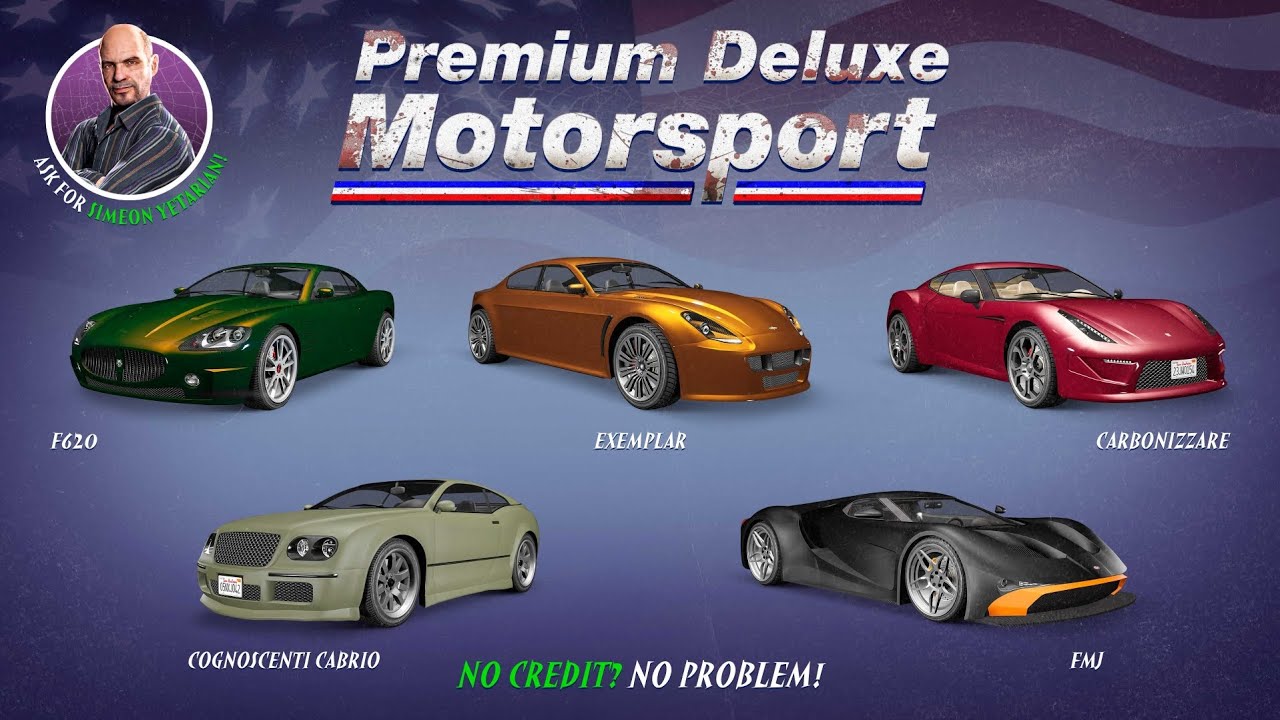 GTA: Online. • This week's vehicles at Simeon's Premium Deluxe ...
