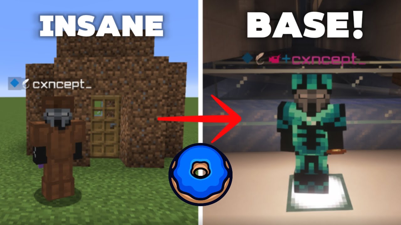 I Built The Most Extravagant Base on the Donut SMP - YouTube