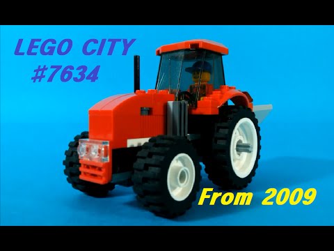 레고시티 7634 트랙터 조립 리뷰영상 Lego City Tractor 7634 Build Review - YouTube