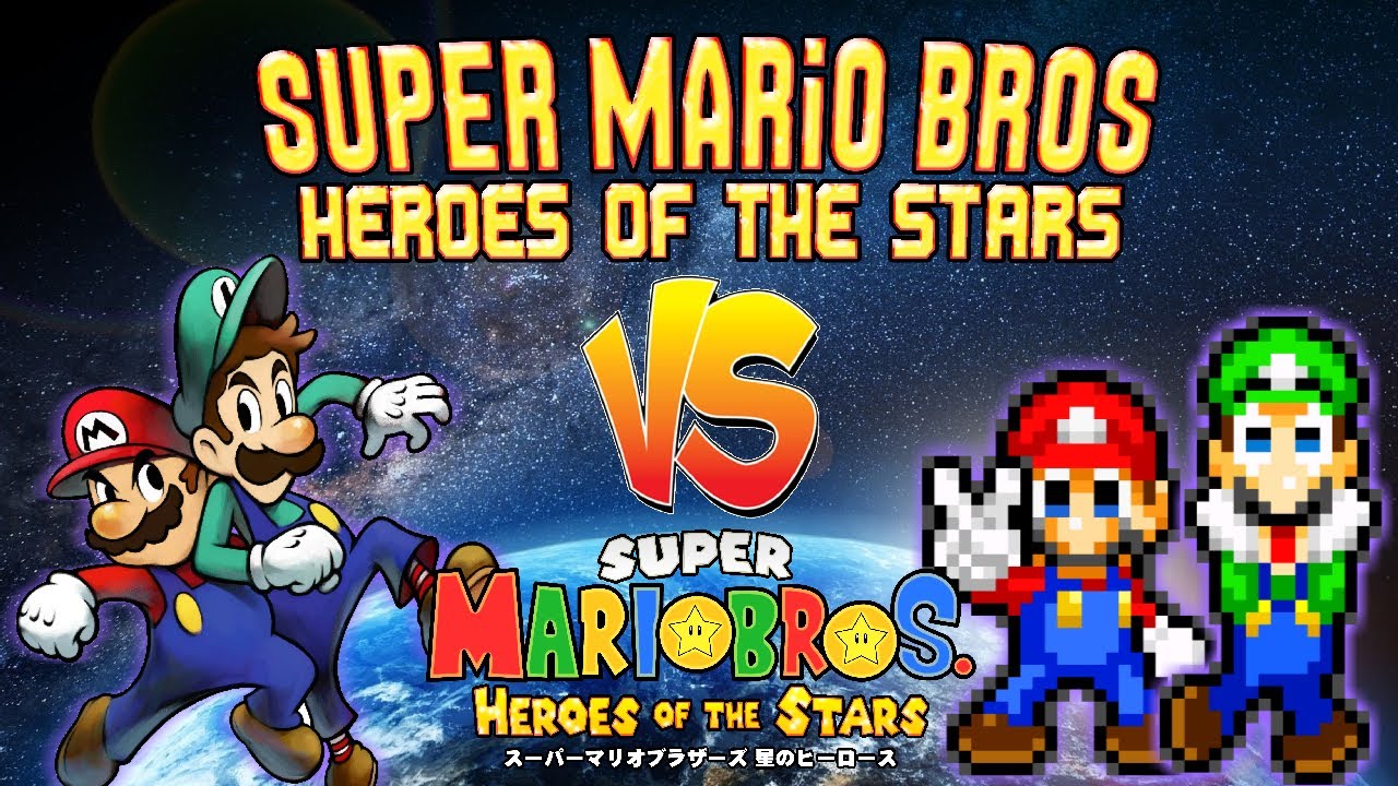 Side By Side: SMB Heroes of the Stars Opening - (Series by ...