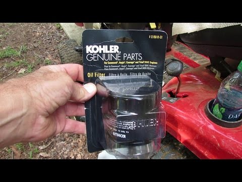 How To - Troy-Bilt Bronco/Horse Oil & Filter Change Procedure