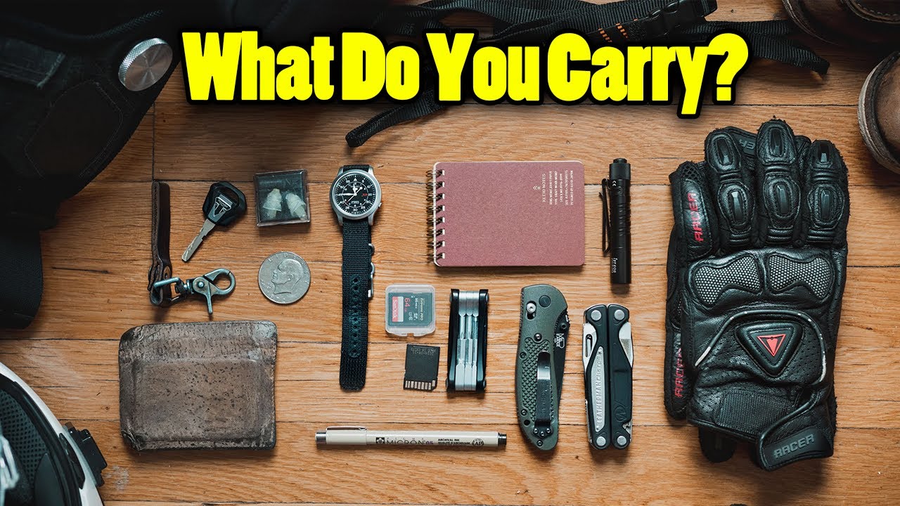 5 Categories of Motorcycle EDC - YouTube