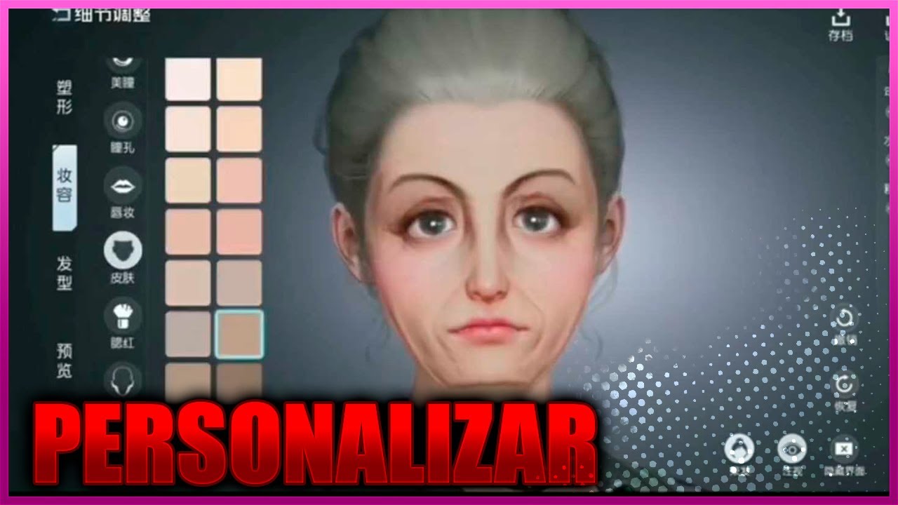 UNDAWN PERSONALIZAR ROSTRO ( GENIAL) - YouTube