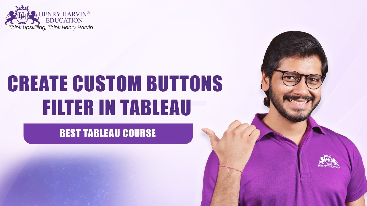Create Custom Buttons Filter (like Excel Slicer) in Tableau | Henry ...