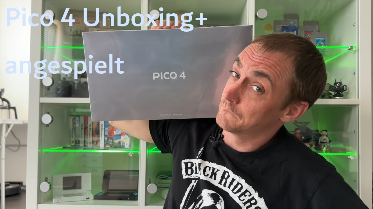 🕶 Pico 4 Unboxing + angespielt 🕶 - YouTube