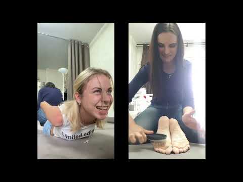 Reflexology Project Episode 139! Preview! Jackie tickles Serena! Facedown on the Bed!
